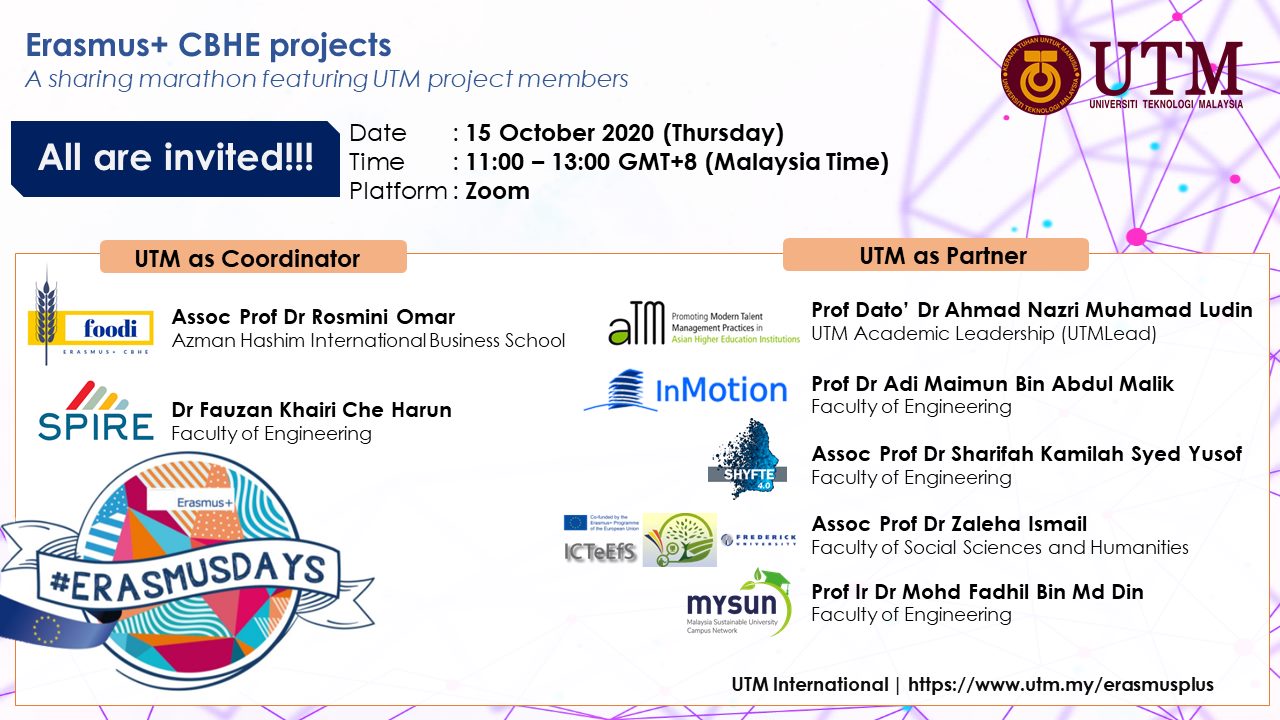 #ErasmusDays Sharing 2020 | Erasmus Plus Program
